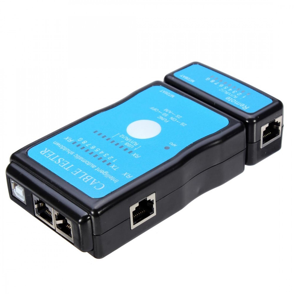 Laidų testeris "Geras laidas" (USB ir tinklo kabelių RJ45, RJ11) - Puiki.lt